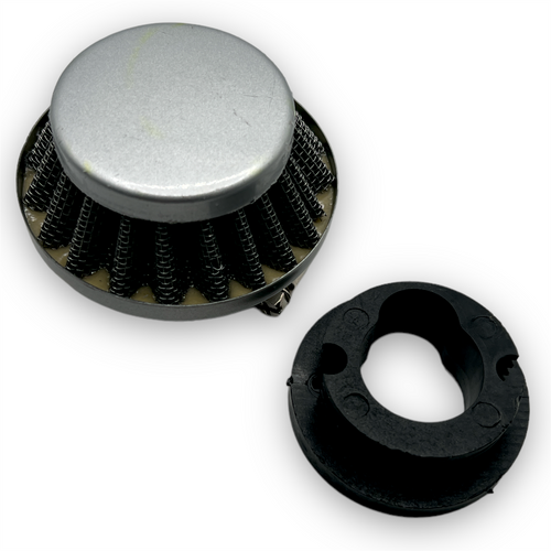 Mini Moto K&N Style Air Filter - Red Circles Motorcycles Limited
