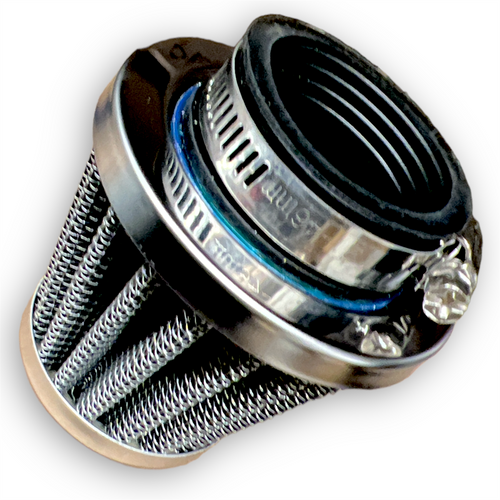 40mm Pit Bike K+N Style Air Filter - Red Circles Motorcycles Limited