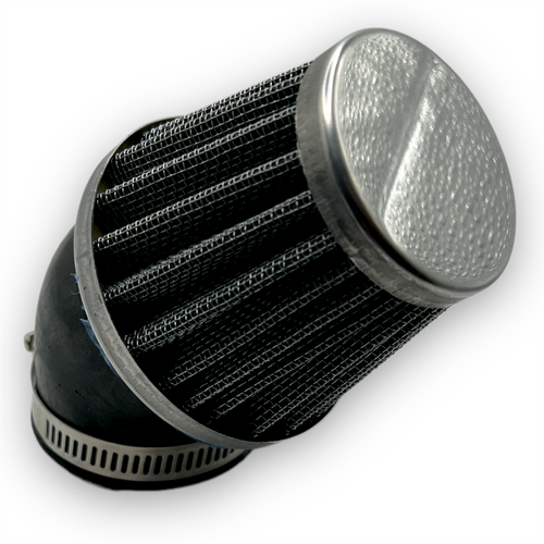 40mm Angled Pit Bike Air Filter - Red Circles Motorcycles Limited