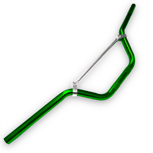 Green 22mm Pit Bike Handlebars - Red Circles Motorcycles Limited