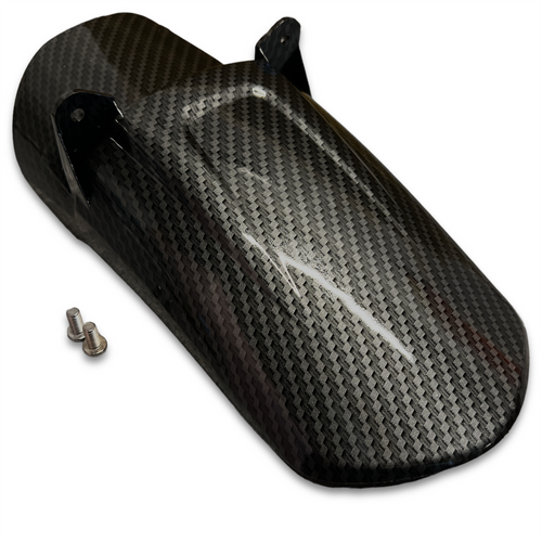 Carbon Effect SurRon Rear Hugger - Red Circles Motorcycles Limited