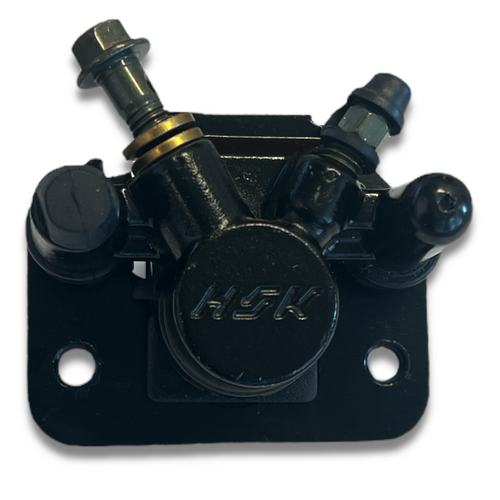 SSR / HSK Pit Bike Rear Caliper & Bracket - Red Circles Motorcycles Limited