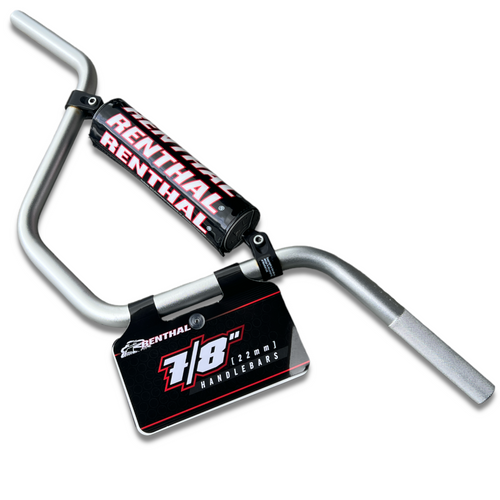 Silver Renthal Playbike Pit Bike Handlebars - Red Circles Motorcycles ...