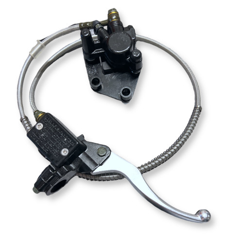 Single Piston Pit Bike Front Brake System - 45mm Centres - Red Circles ...