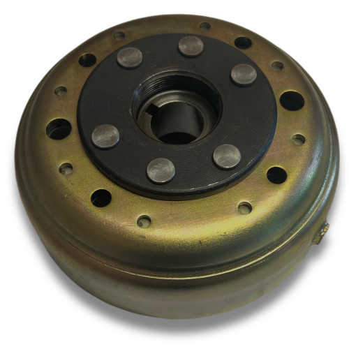 Stock YX140 Pit Bike Flywheel Rotor - Red Circles Motorcycles Limited