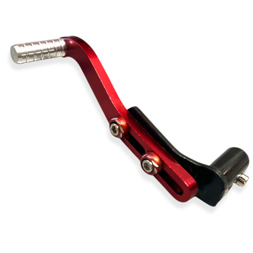 Red Adjustable Supermoto Pit Bike Gear Shifter - Red Circles ...
