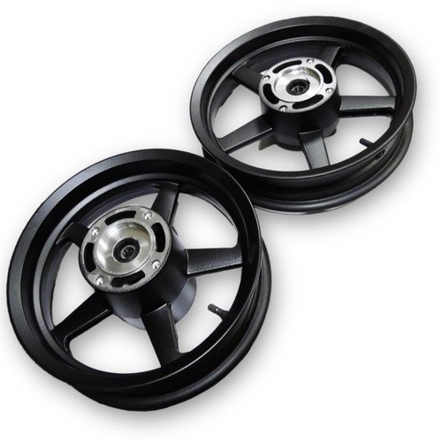 12" MAG SDG Pit Bike Supermoto Wheels - Red Circles Motorcycles Limited