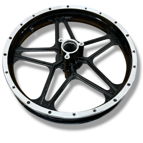 10" Mini Dirt Bike Front Wheel - Red Circles Motorcycles Limited