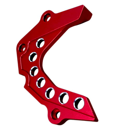 Red CNC KLX110 Chain Guard (2002 - Present) - Red Circles Motorcycles ...