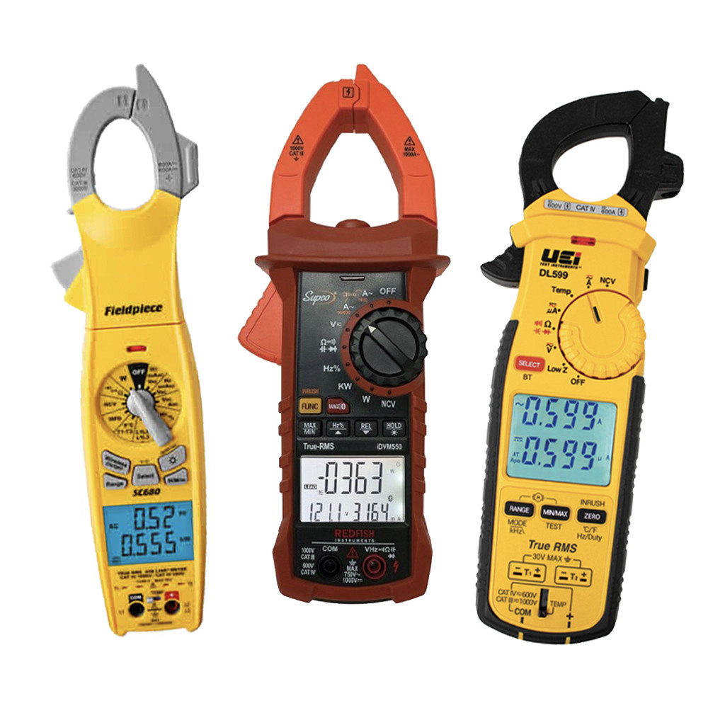 HVAC Electrical Tools | Clamp Meters, Volt Testers & Loggers | TruTech ...