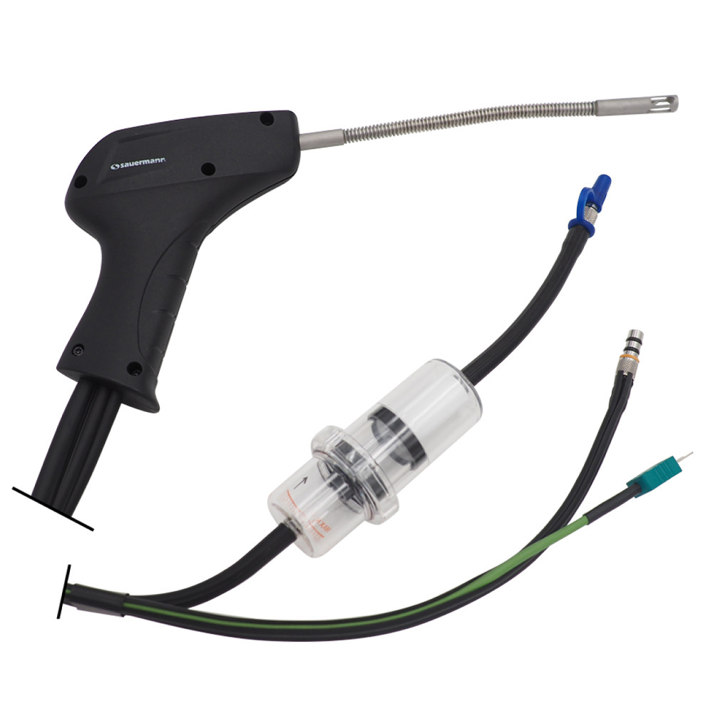 Sauermann Si-CA 130 Two Gas Commercial Combustion Analyzer Kit with O2 ...