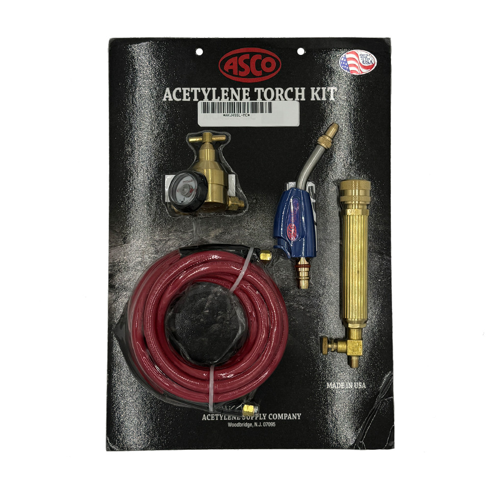 ASCO AKJ4SSL-MC ASCO Air Acetylene Torch Kit - Self Lighting Jet #3 Tip
