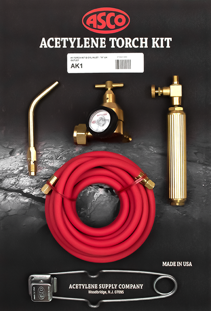 ASCO AK-1-MC-S No 1 Acetylene Torch Kit