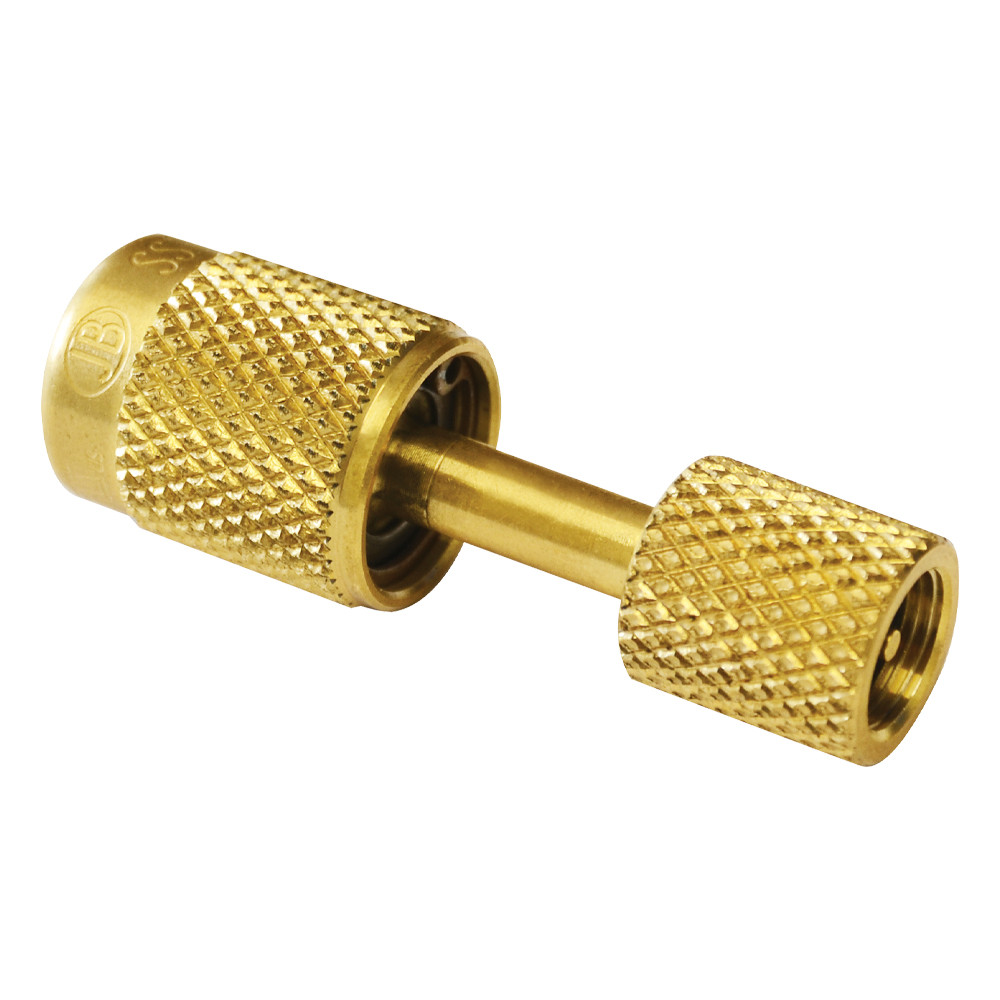 JB DSR-290SS Secure Seal Brass Fitting 7/16" x 28 UNEF Female to 1/4 ...