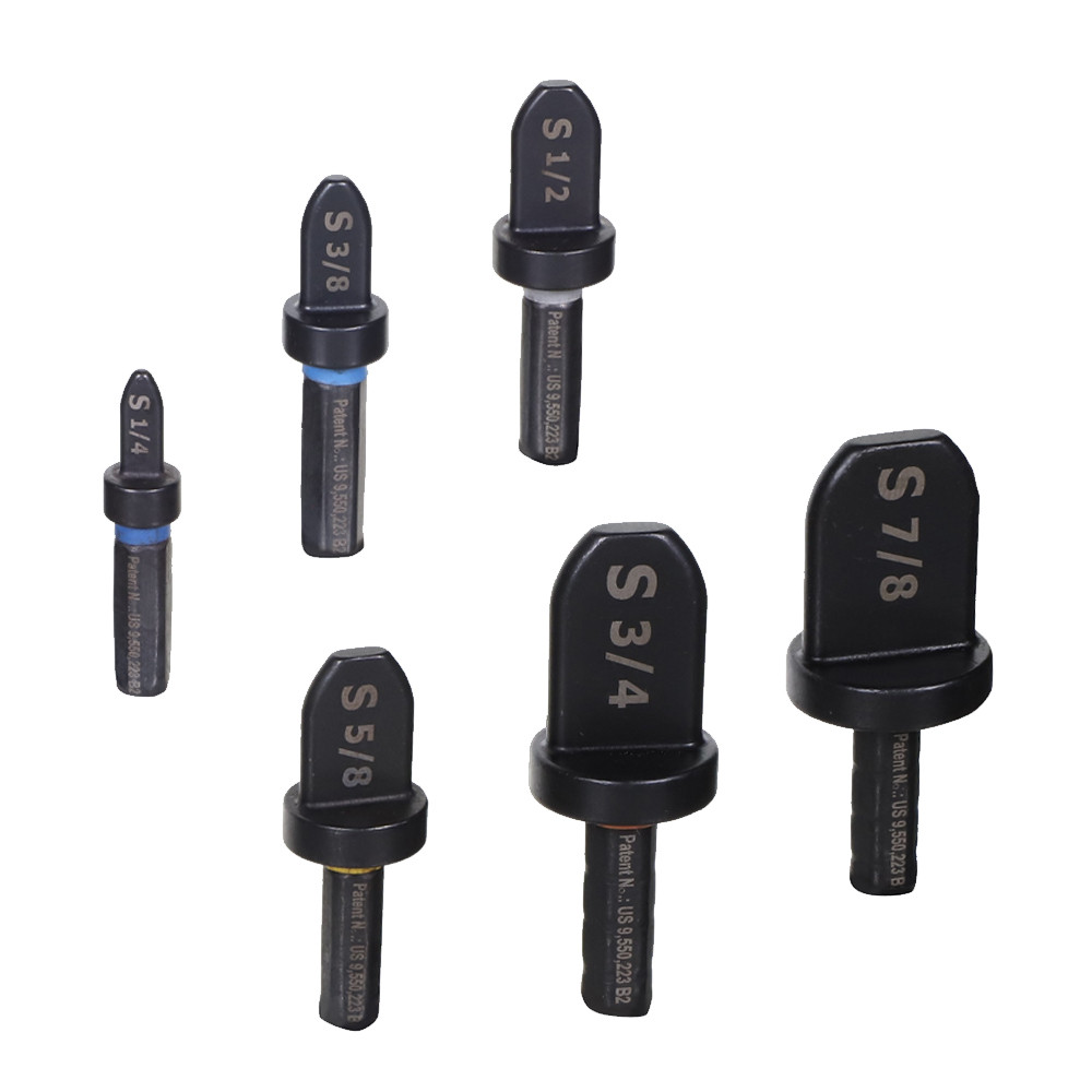 DiversiTech SPIN S6000 6-Piece Swaging Tool Set 1/4", 3/8", 1/2", 5/8 ...