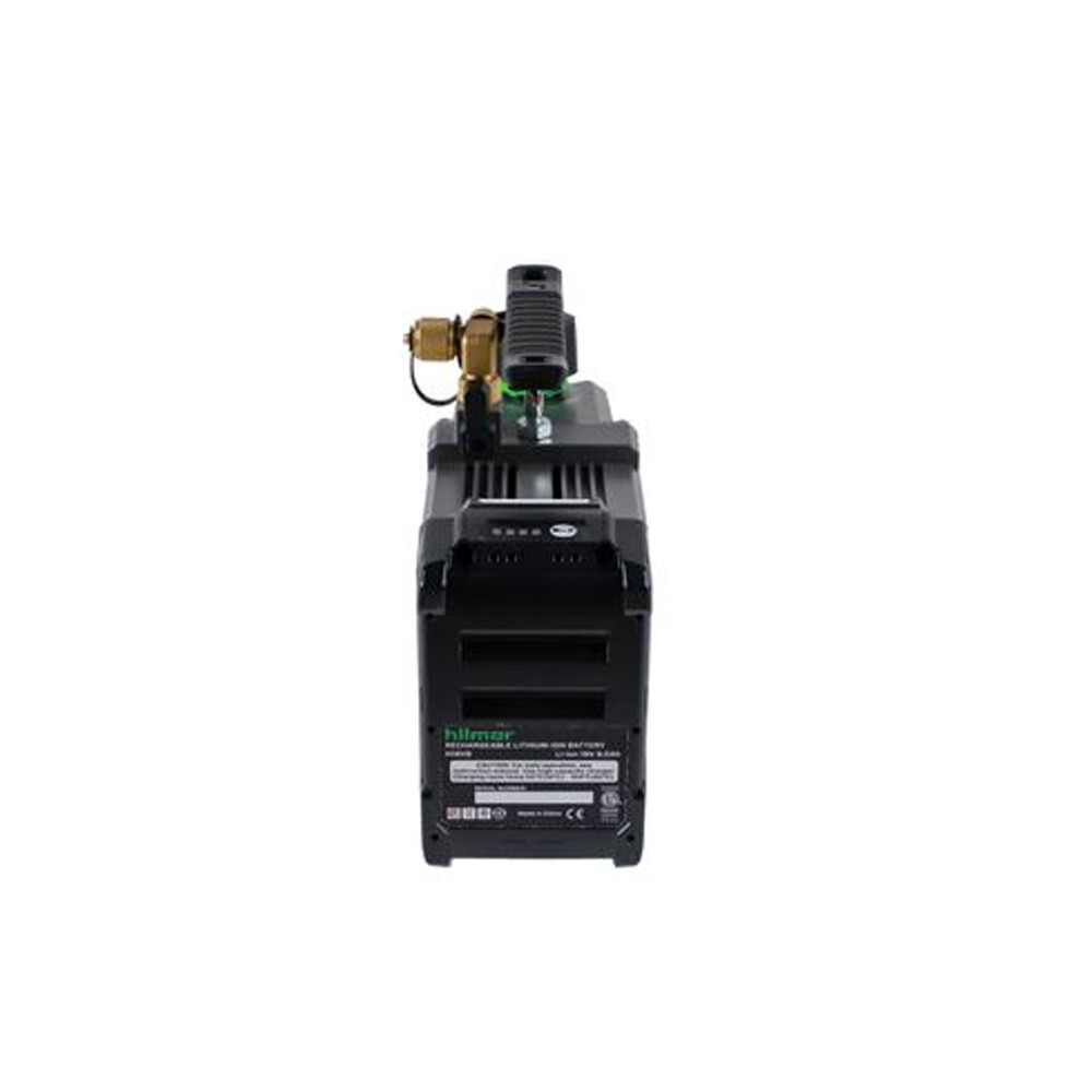Hilmor BVP2CFM Battery Powered Vacuum Pump 2CFM, A2L Compatible, 9Ah ...