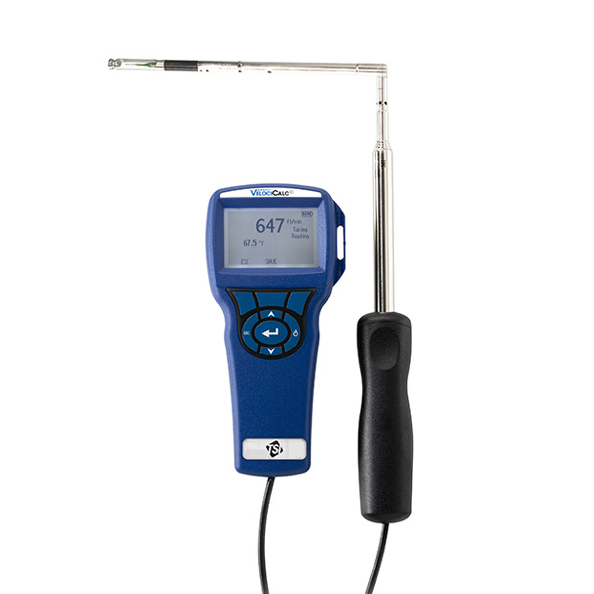 TSI 9535-A VelociCalc Air Velocity Meter for Temperature and Velocity ...