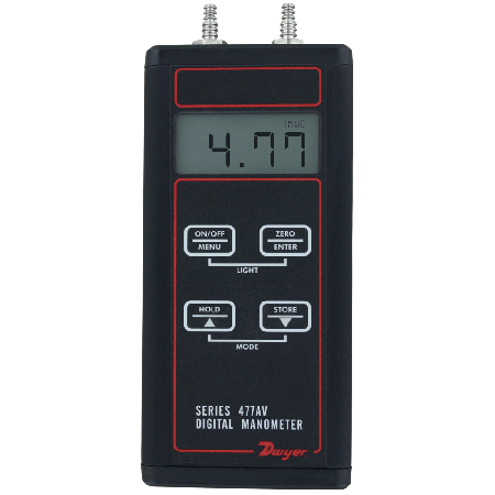 Dwyer 477AV-00 Handheld Digital Manometer