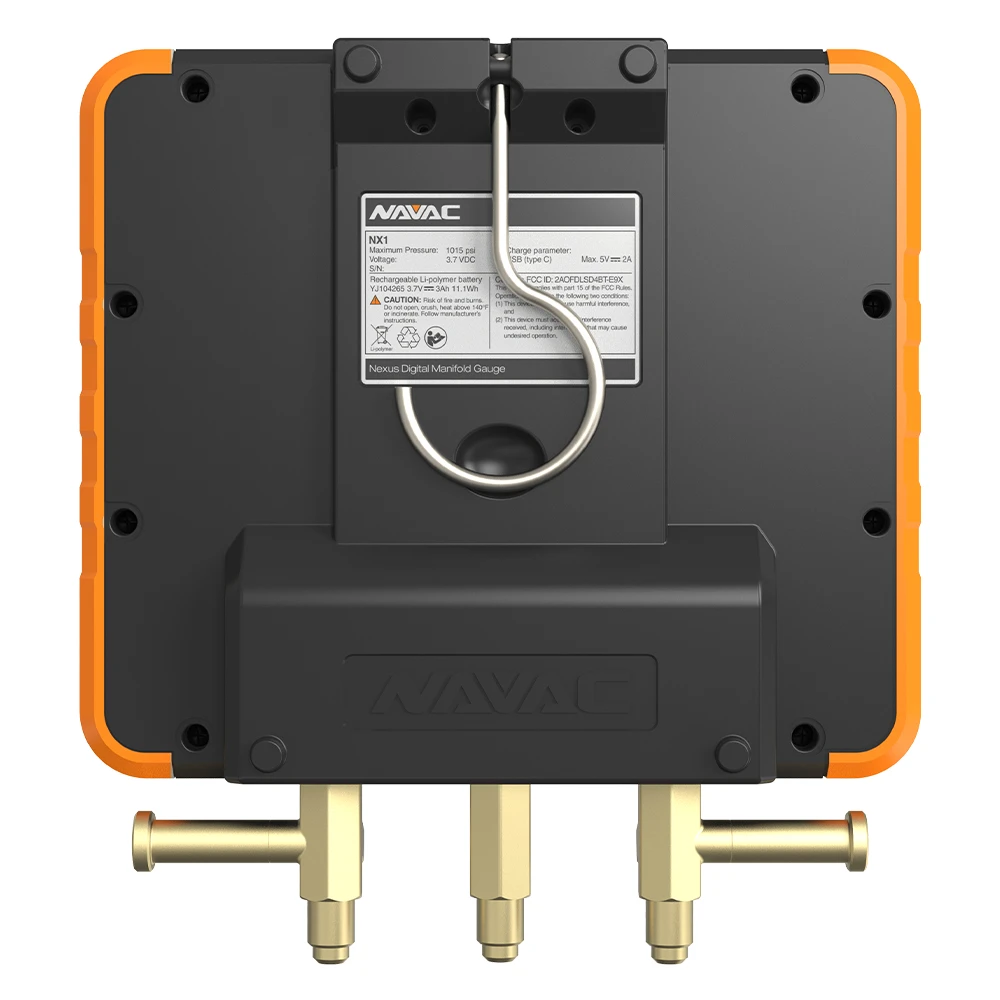 NAVAC NX1 Nexus Manifold Gauge | Digital HVAC Tool | TruTech Tools