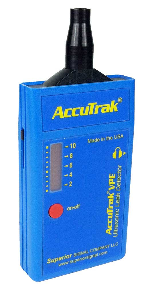 AccuTrak VPE PRO-PLUS Ultrasonic Leak Detector Kit with Contact Probe ...