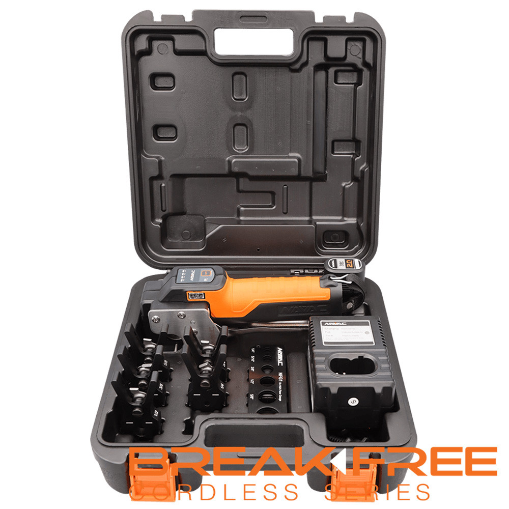 NAVAC NEF6LM Cordless Power Flaring Tool 3/4" Max OD
