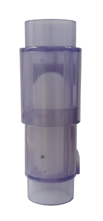 SUPCO POSITIVE PRESSURE TRAP 1" X 1" Clear - Vertical