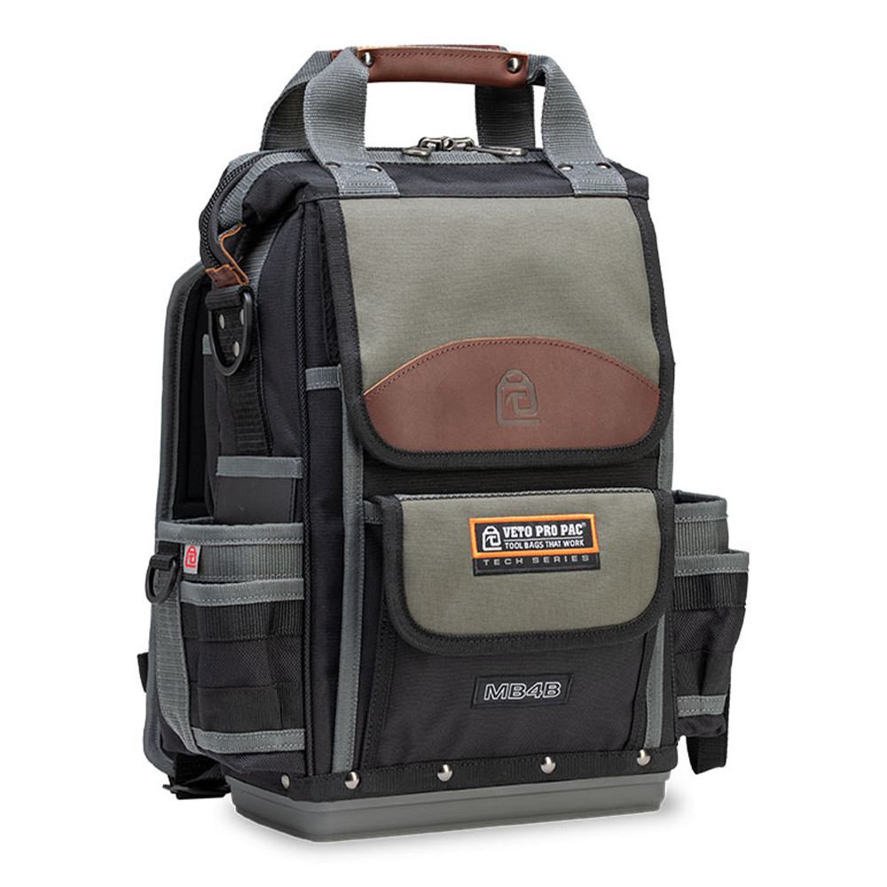 Veto Pro Pac MB4B Large Gatemouth Meter Backpack Bag with Padded Insert Box
