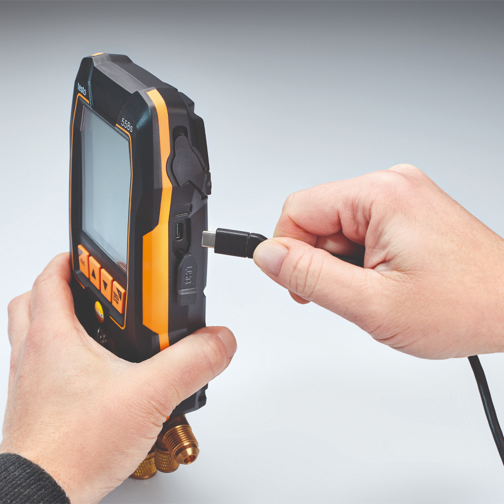 Testo 558s Digital Manifold | Refrigeration Service Meter | TruTech Tools