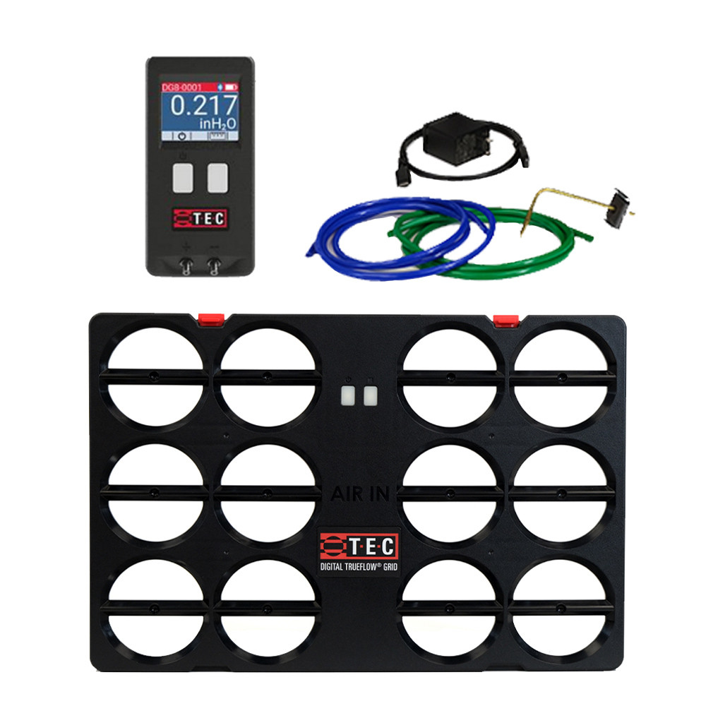 TEC Minneapolis Digital TrueFlow Solution Full Kit with DG8 Manometer ...