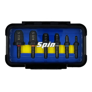 DiversiTech SPIN S6000 6-Piece Swaging Tool Set 1/4", 3/8", 1/2", 5/8 ...