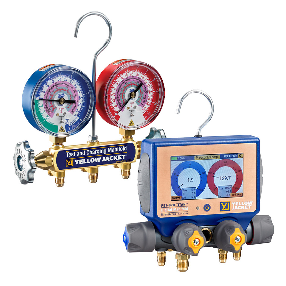 Yellow Jacket Tools | HVAC Manifolds, Hoses & Gauges | TruTech Tools