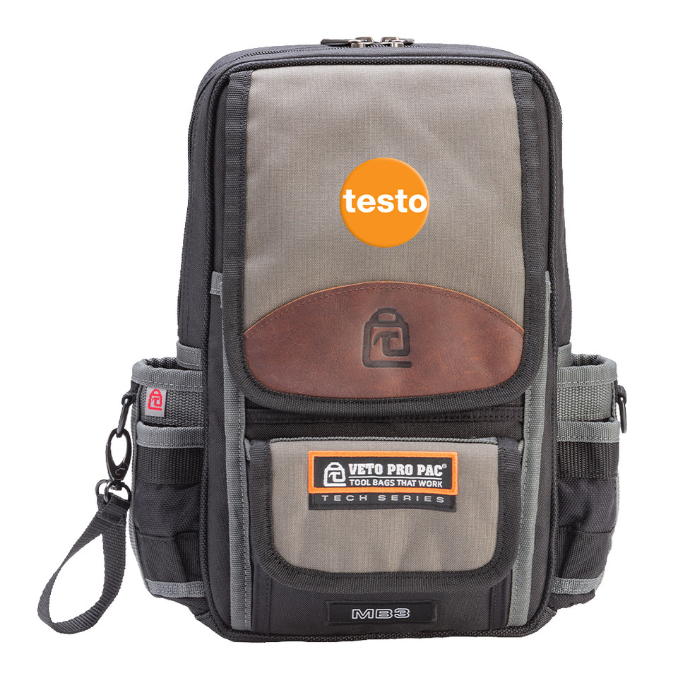 Testo 550s Basic Kit - Smart Digital Manifold with Wired Temperature Probes