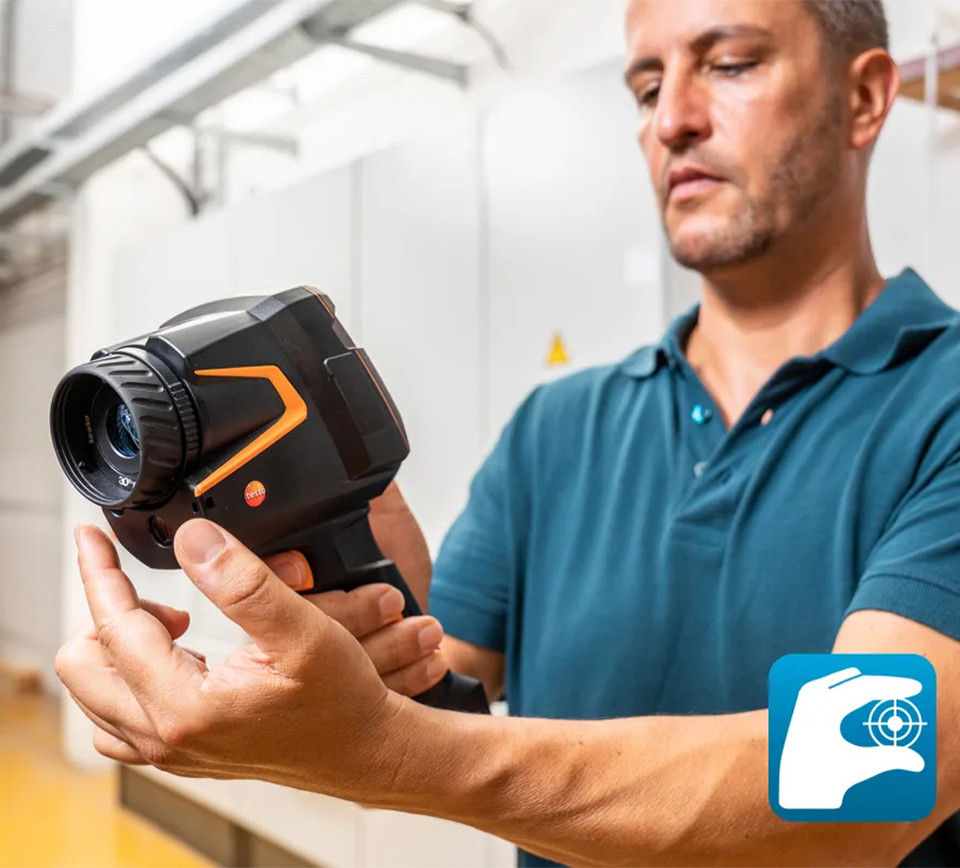 Testo 883-2 Thermal Imaging Camera Kit, 320 x 240 IR Resolution plus ...