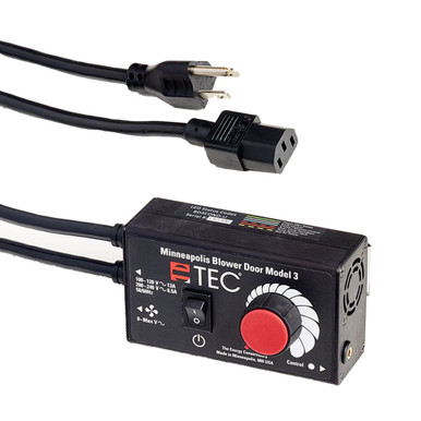 TEC Minneapolis Blower Door™ Fan Speed Controller Universal