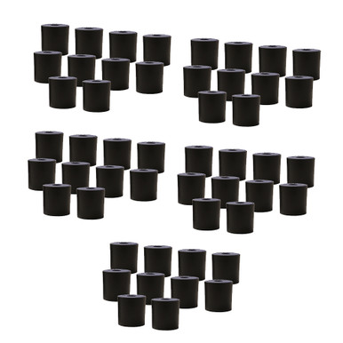 Supco SFL1450 Refrigerant Safety Locking Cap 1/4" - Pack of 50