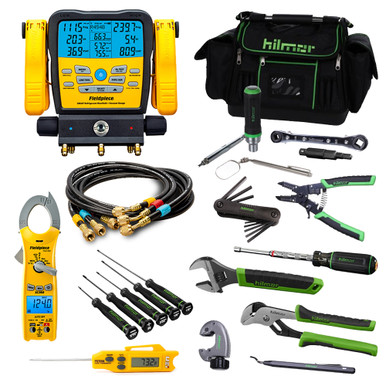 TruTech Tools HVAC Starter Kit with Fieldpiece and Hilmor Tools