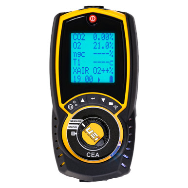 UEi CEA Combustion Efficiency Tester with O2, CO2, and Temperature, 10. ...