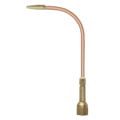 Uniweld TYPE17 Flexible Brazing Tip #9, Brazes 7/8" Copper, Bendable ...