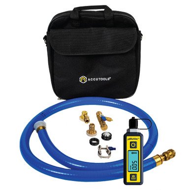 AccuTools XLF+ TruBlu Starter Evacuation Kit with BluVac+ Micro Gauge