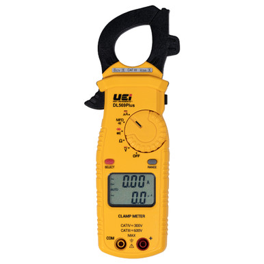 UEi DL569 Clamp Meter Dual Display with Capacitance and Microamps