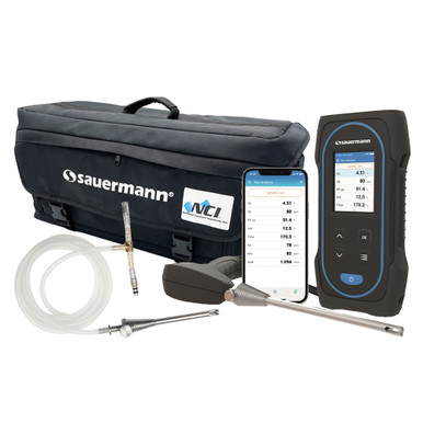 NCI Si-CA 030 Two Gas Residential Combustion Analyzer Kit with O2, CO ...