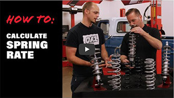 Calculating Spring Rate For QA1 Stock Mount Coilover Systems - QA1
