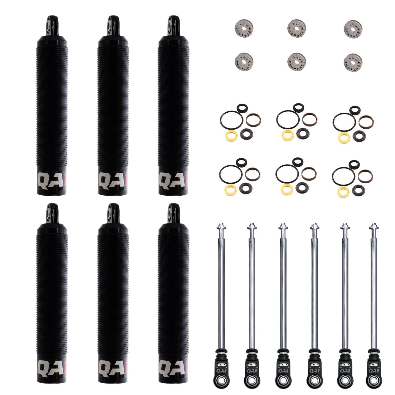 6Q9RLD-DRY-6PK 6Q Adjustable Dry Shock Six Pack, Twin Tube, 9in. Stroke ...
