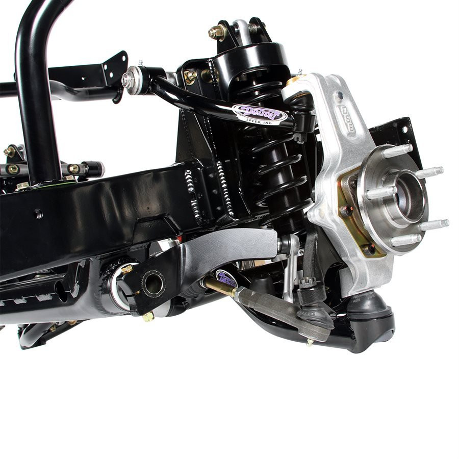 Detroit Speed Powdercoated Front Frame - Double Adjustable Shocks ...