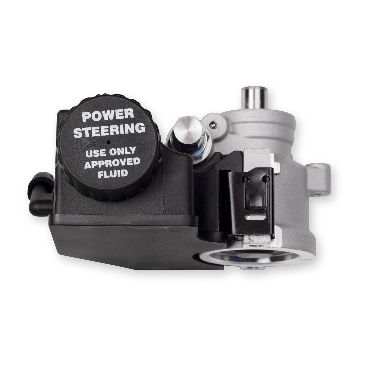 Detroit Speed Aluminum power steering pump with integral reservoir ...