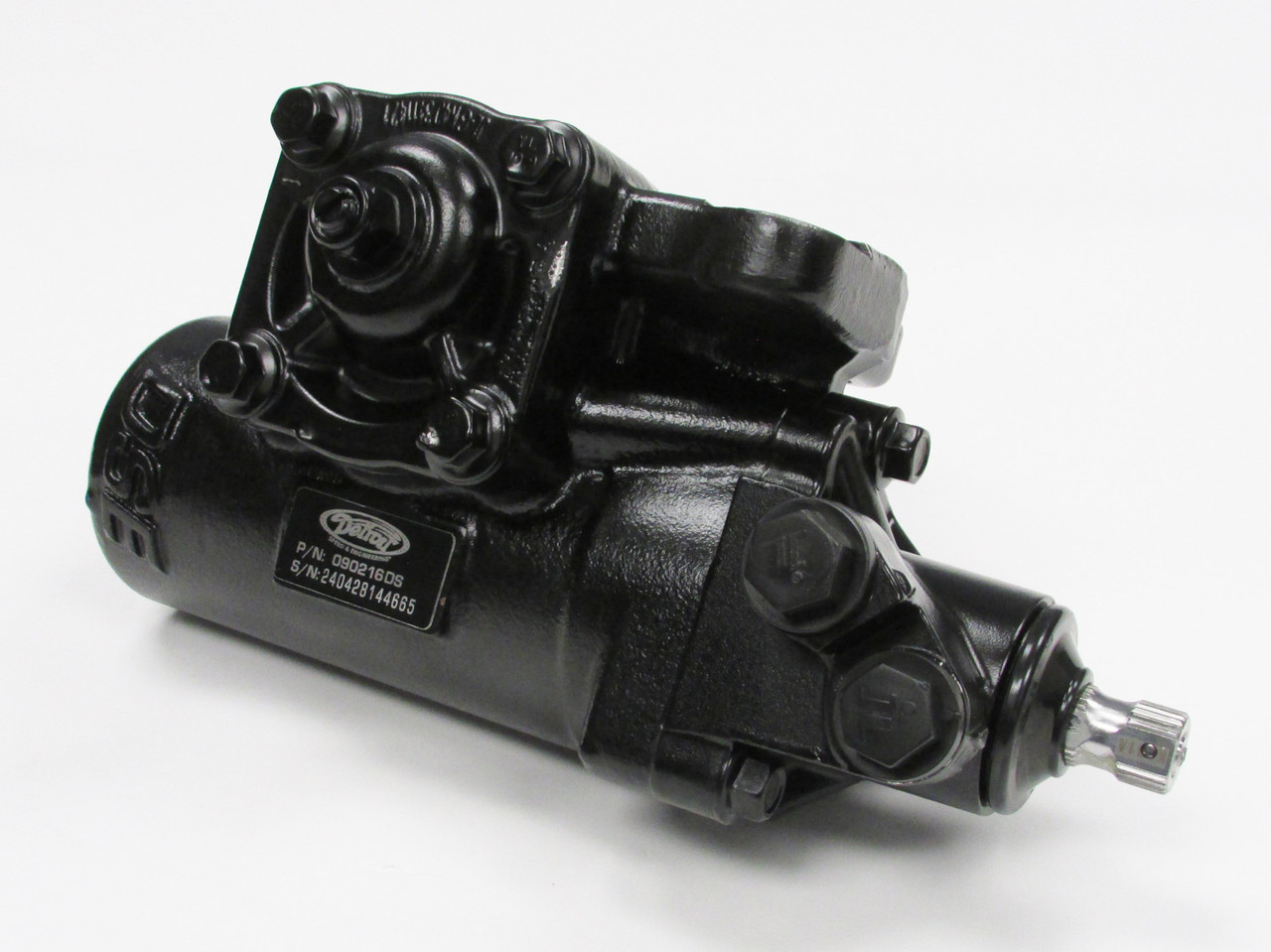 Detroit Speed 12.7:1 Ratio Power Steering Box 090216PDS - Detroit Speed