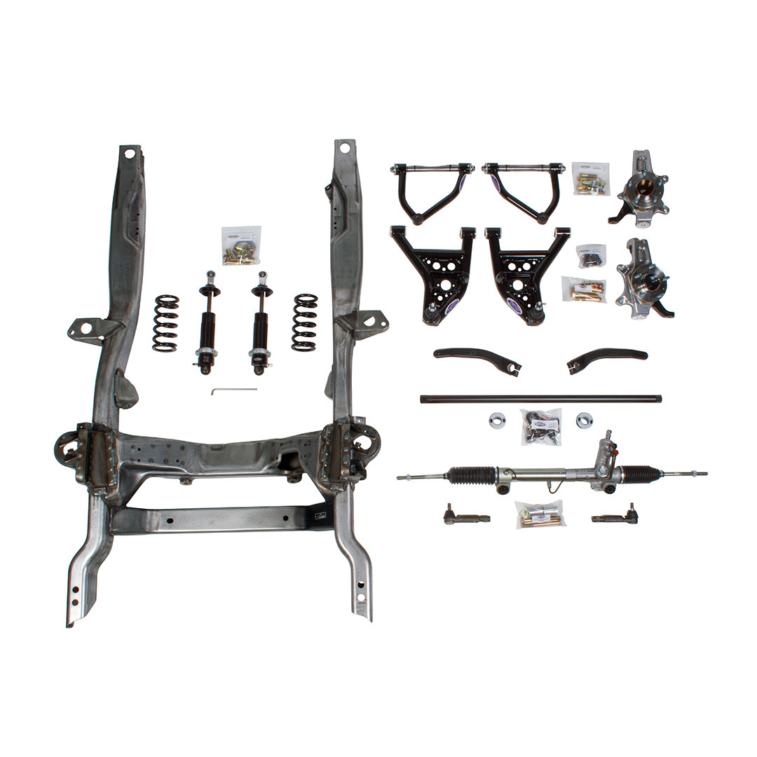 Detroit Speed Bare Hydroformed Subframe - Single Adjustable Shocks ...
