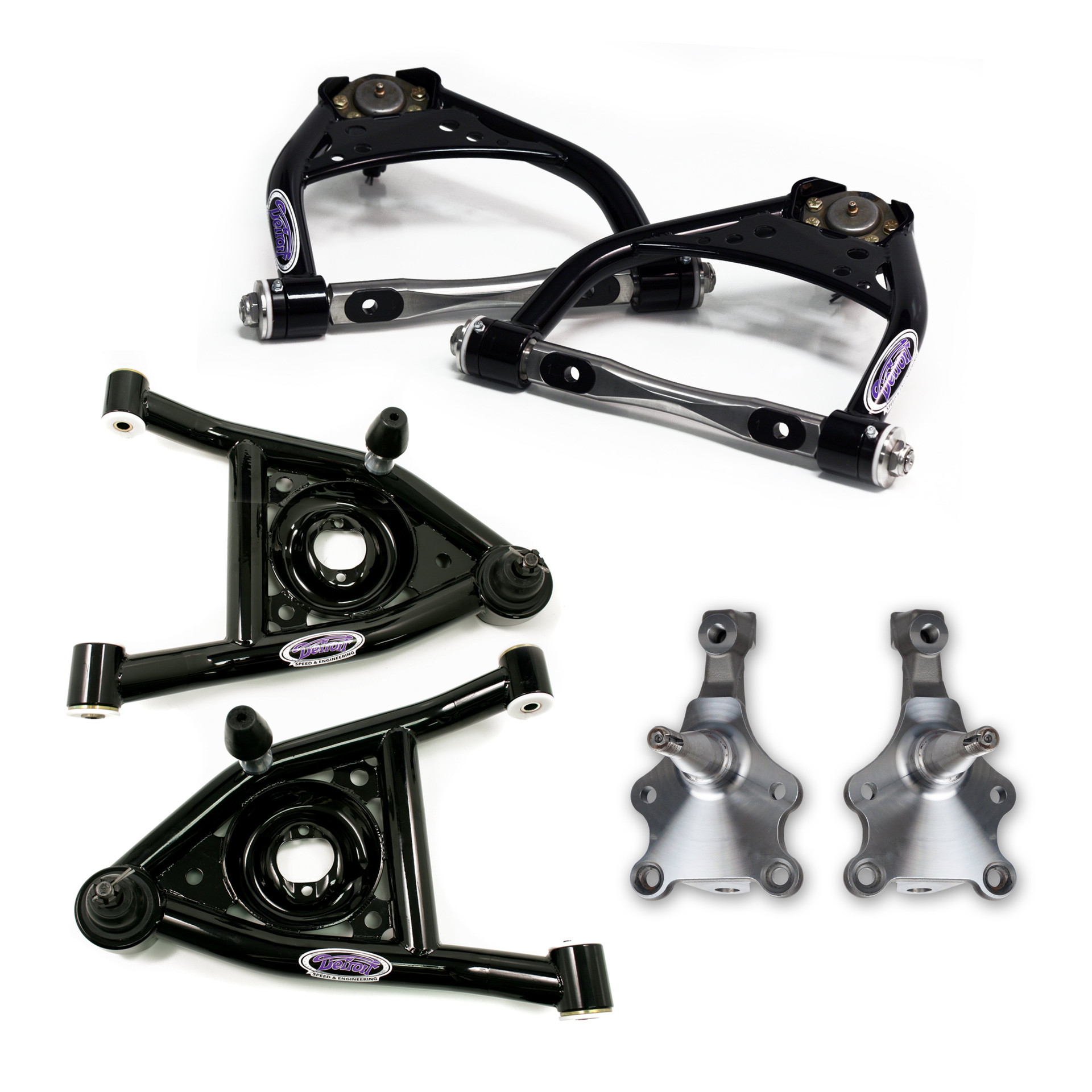 Detroit Speed Front Drop Spindle Kit 032090DS - Detroit Speed