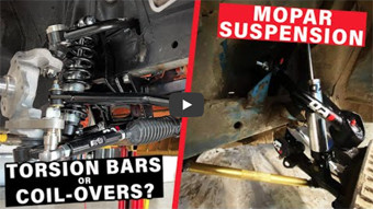 Mopar Suspension Upgrades: Torsion Bars vs. Coil-overs - QA1