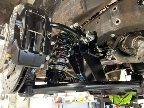 52614-D600 Front Coilover System, 61-71 D100, Double Adjustable, 3-4in ...